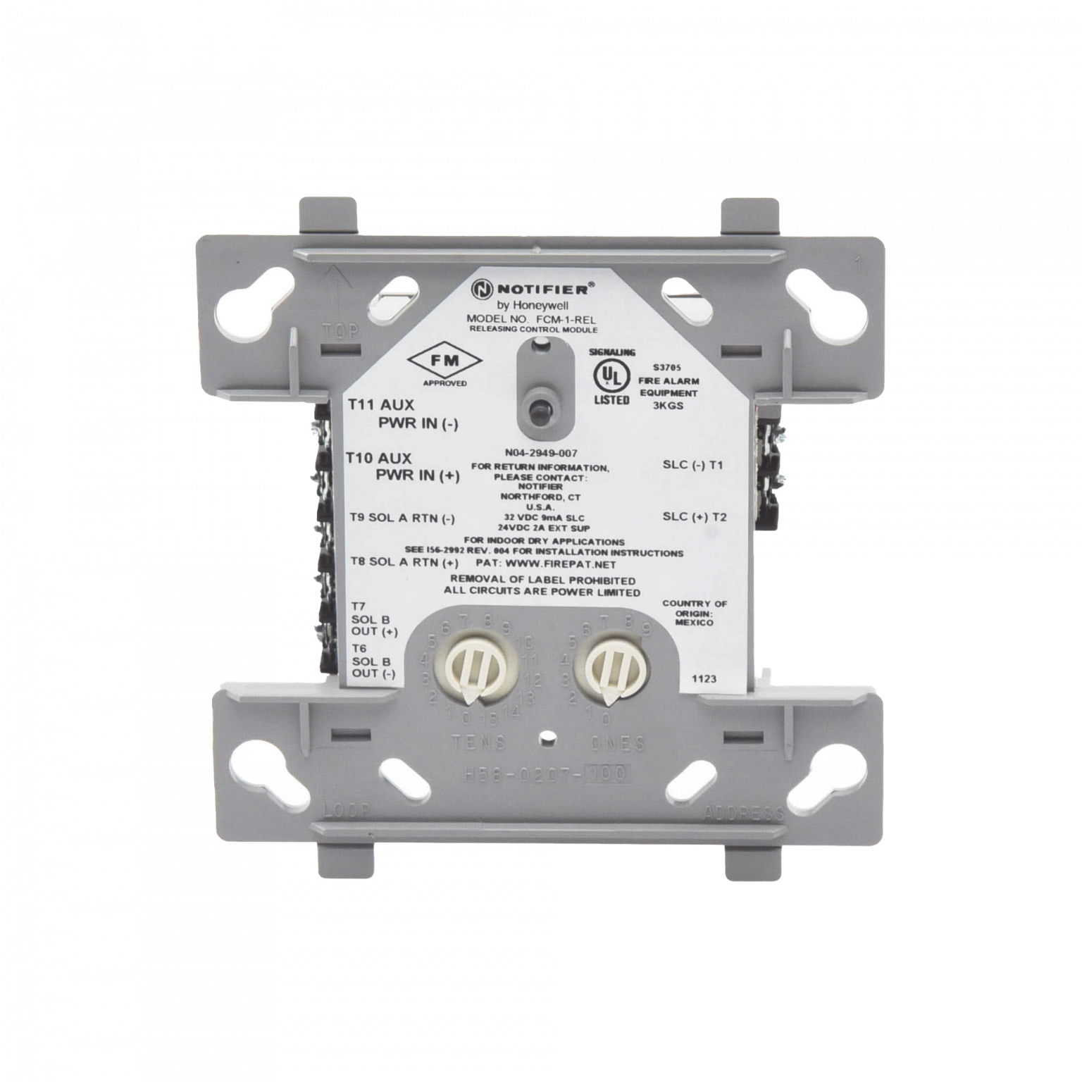 Módulo de Descarga / Direccionable / Tecnología FlashScan® de NOTIFIER ...